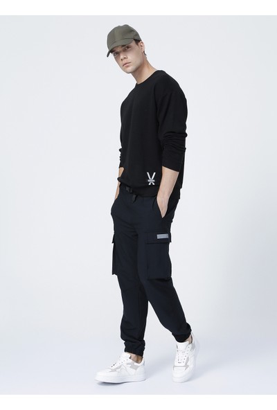 Black On Black Siyah Erkek Kargo Pantolon Black On Black Siyah Erkek Kargo Pantolon