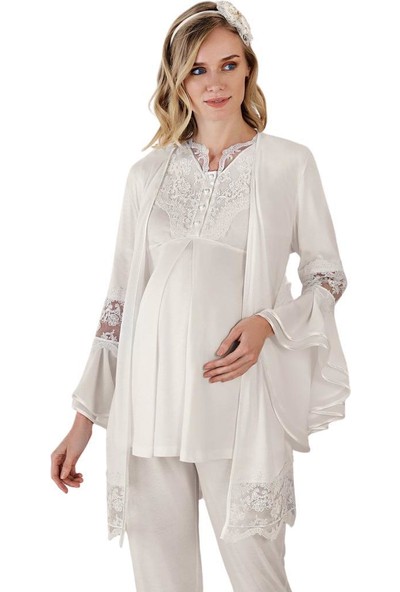 Fantasy 3lü Lohusa Pijama Takımı