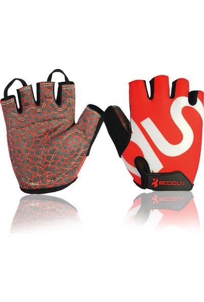Boodun Yetişkin Erkekler Için Kaymaz Yarım Parmak Bisiklet Eldiveni (Yurt Dışından) Boodun Yetişkin Erkekler Için Kaymaz Yarım Parmak Bisiklet Eldiveni (Yurt Dışından)