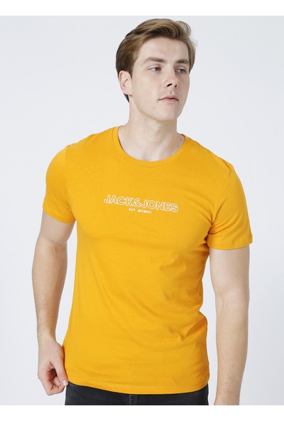 Jack & Jones T-Shirt, S, Turuncu