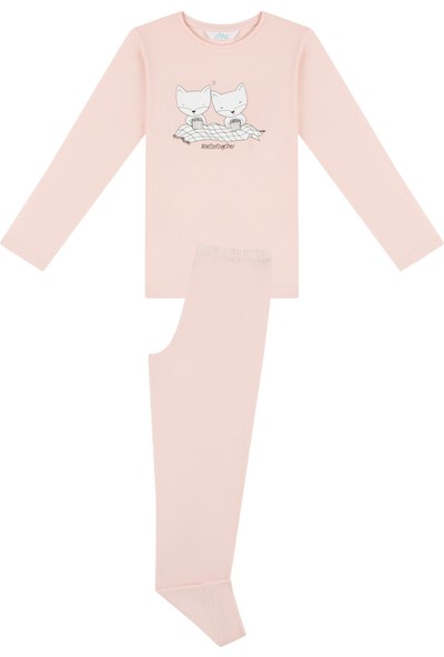Penti Pembe Kız Çocuk Foxy 2li Pijama Takımı