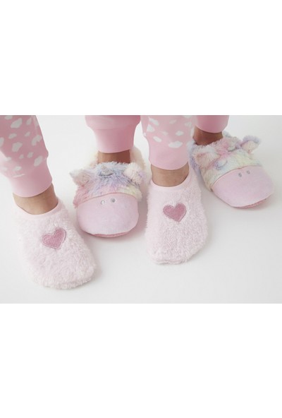 Penti Çok Renkli Kız Çocuk Rainbow Unicorn Patik Çorap