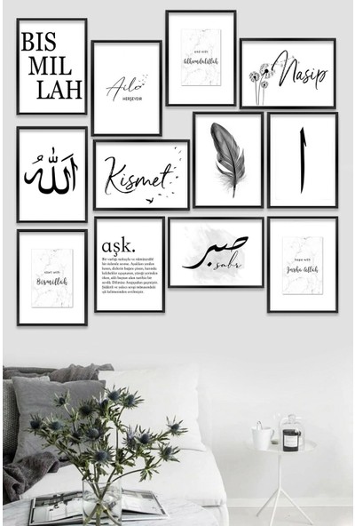 Kate Louise 12 Parça Gerçek Mdf Çerçeveli Kartpostal Tablo Seti Kate Louise 12 Parça Gerçek Mdf Çerçeveli Kartpostal Tablo Seti