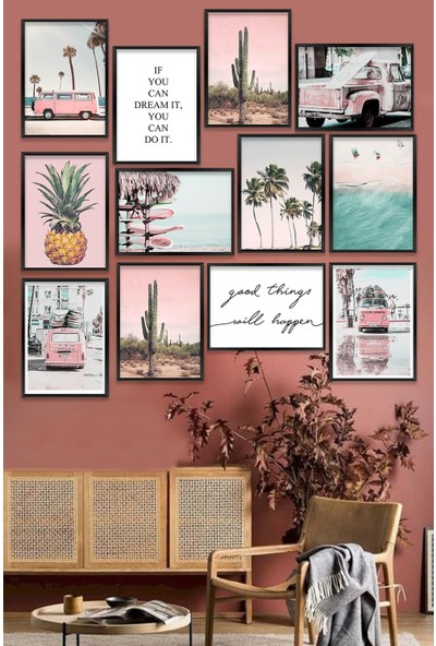 Kate Louise 12 Parça Gerçek Mdf Çerçeveli Kartpostal Tablo Seti Kate Louise 12 Parça Gerçek Mdf Çerçeveli Kartpostal Tablo Seti