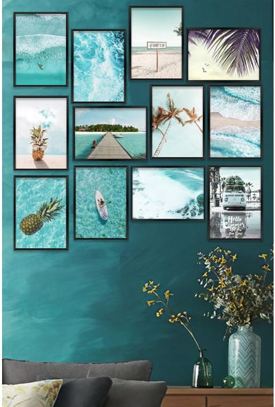 Kate Louise 12 Parça Gerçek Mdf Çerçeveli Kartpostal Tablo Seti Kate Louise 12 Parça Gerçek Mdf Çerçeveli Kartpostal Tablo Seti