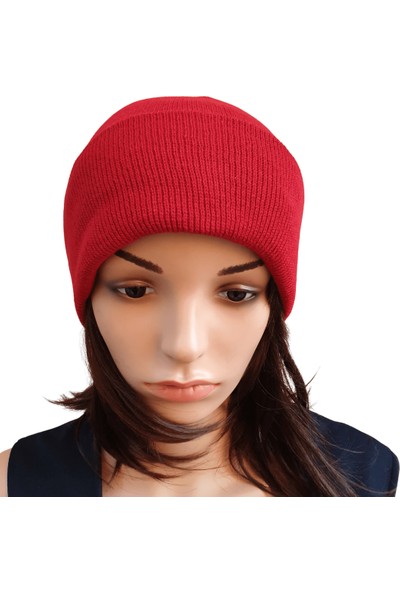 Orora Butik Kırmızı Düz Bere Orora Butik Kırmızı Düz Bere