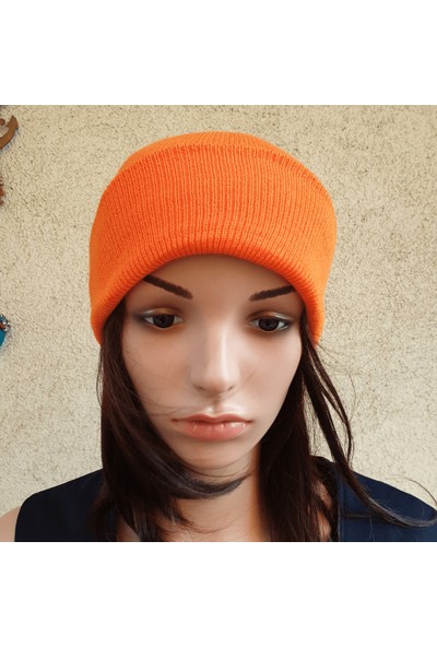 Orora Butik Turuncu Düz Bere Orora Butik Turuncu Düz Bere