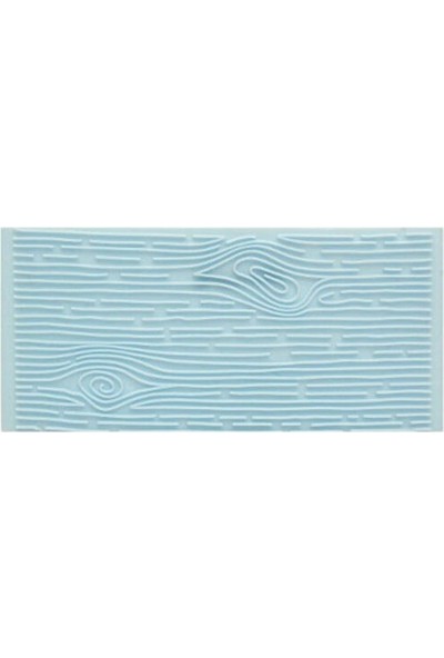 Pasta Works Ağaç Deseni Doku Form Kalıbı Silikon Şeker Hamuru Kalıbı