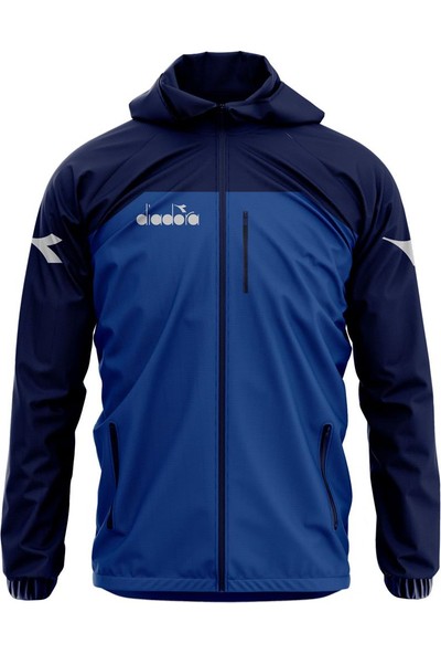 Diadora Elite - Unisex Mavi - Lacivert Yağmurluk - Elitemavi