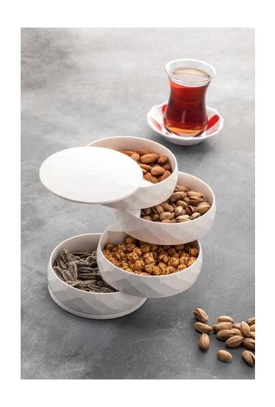 Zübahome 4 Katlı Lüx Çerezlik