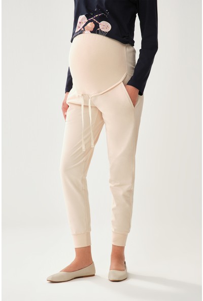 Dagi Açık Pembe Hamile Jogger