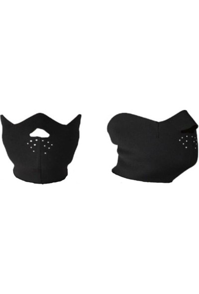 Osi Motosiklet Bisiklet Polar Kışlık Yüz Maskesi Balaklava Neopren
