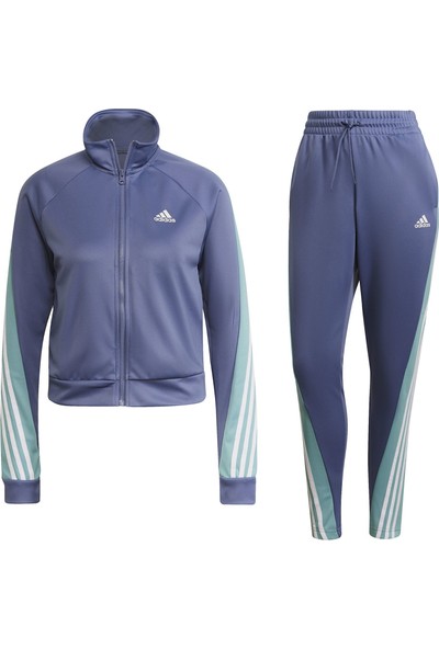 Adidas W Teamsport Ts Kadın Antrenman Eşofman Takımı H24120 Mavi Adidas W Teamsport Ts Kadın Antrenman Eşofman Takımı H24120 Mavi