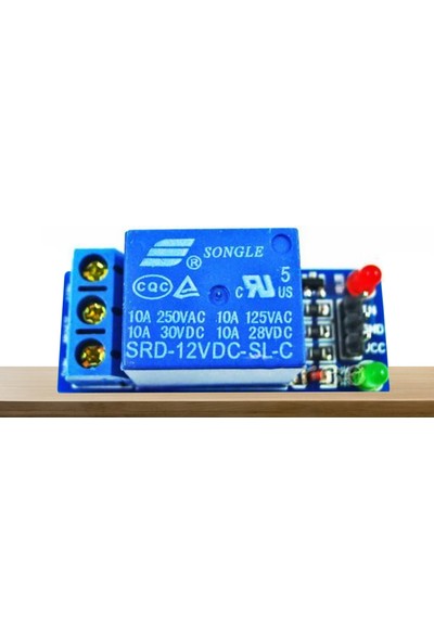 Elektromall Role Modülü - Tek Kanal 12V Arduino Elektromall Role Modülü - Tek Kanal 12V Arduino