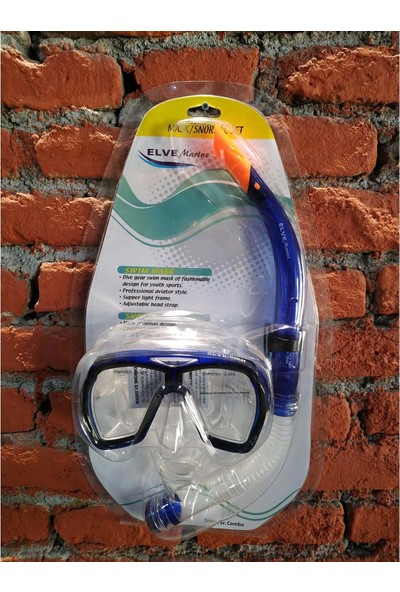 River M44-SN6 Maske Şnorkel Set