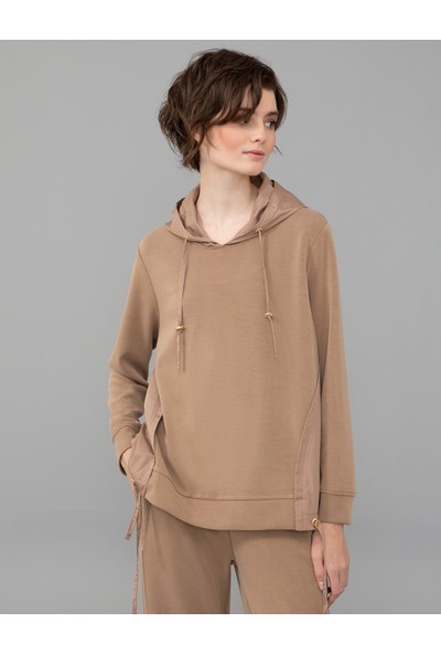 Pierre Cardin Kahverengi Regular Fit Sweatshirt 50244951-VR029