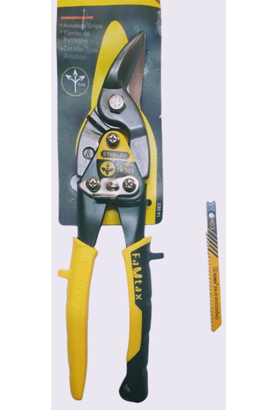 Makroyapı Makro 250 mm Alüminyum Teneke ve Sac Kesme Makası Sağ