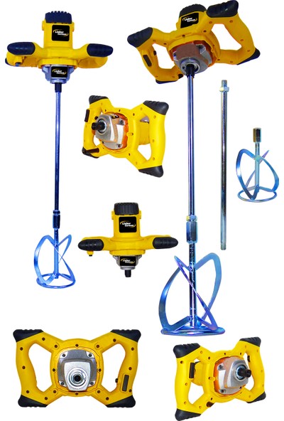 Lieber German 3400 W 6 Kademe Devir Ayarlı Elektirikli Alçı Boya ve Harç Karıştırıcı Mikser Lieber German 3400 W 6 Kademe Devir Ayarlı Elektirikli Alçı Boya ve Harç Karıştırıcı Mikser