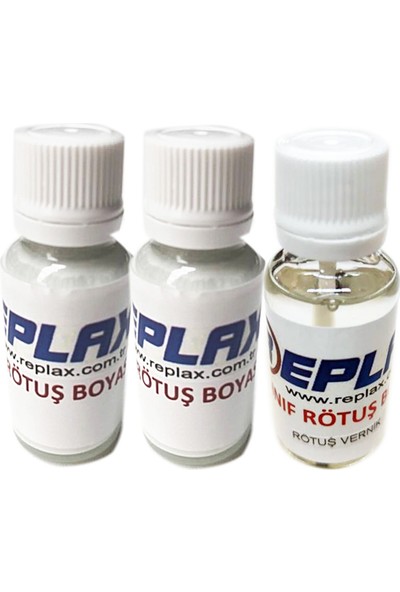 Replax Peugeot 3008 Ultimate Kırmızı Rötuş Boyası Kod Lqv 2 Kat 2'li Ve Vernik