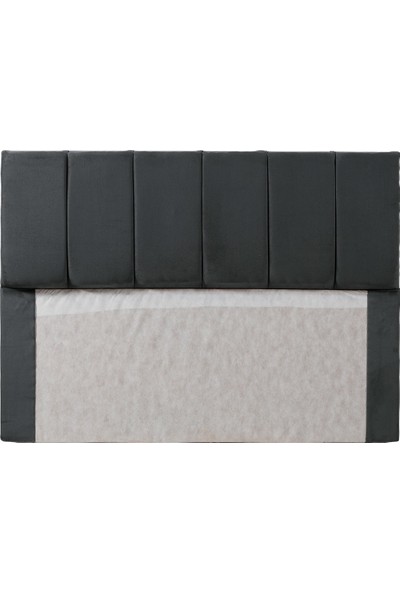 Mobpazar Kamelya Baza Kumaş Baza Başlığı Gri 160X100 cm Mobpazar Kamelya Baza Kumaş Baza Başlığı Gri 160X100 cm