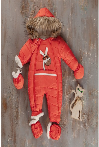 Modacity Kapüşonlu Çift Fermuarlı Cepli Içi Kürklü Bebek Kozmonot Astronot Tulum Modacity Kapüşonlu Çift Fermuarlı Cepli Içi Kürklü Bebek Kozmonot Astronot Tulum