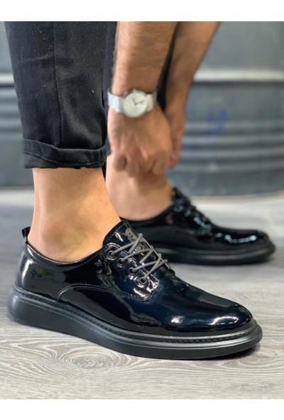 Xon1 Klasik Erkek Ayakkabı 001 Siyah Rugan (Siyah Taban) Xon1 Klasik Erkek Ayakkabı 001 Siyah Rugan (Siyah Taban)