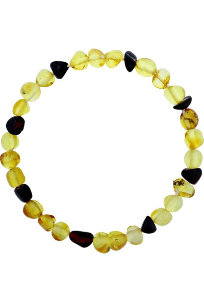 Tesbih Atölyesi Şeffaf Renkli Doğal Damla Kehribar Bebek Bileklik Tesbih Atölyesi Şeffaf Renkli Doğal Damla Kehribar Bebek Bileklik