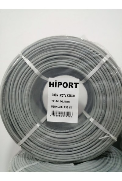 Hiport 2+1 2*0,50 Cctv Kablo 250 mt Hiport 2+1 2*0,50 Cctv Kablo 250 mt