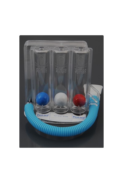 Plasti-Med Triflo Solunum Egzersiz Cihazı - Nefes Egzersiz Cihazı 1 Adet