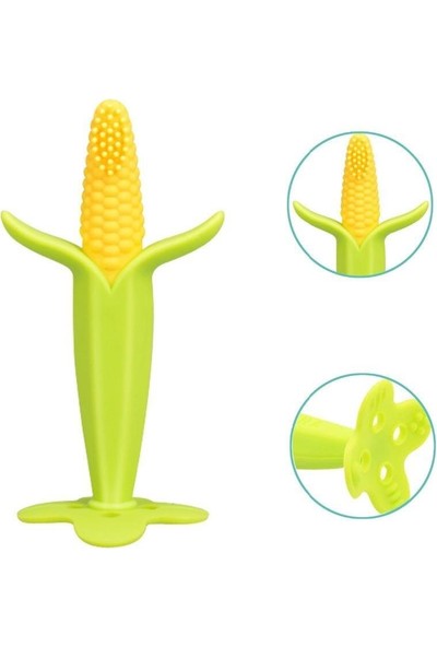 Easy Idea Ayaklı Mısır Bebek Diş Kaşıyıcı Diş Fırçası Easy Idea Ayaklı Mısır Bebek Diş Kaşıyıcı Diş Fırçası