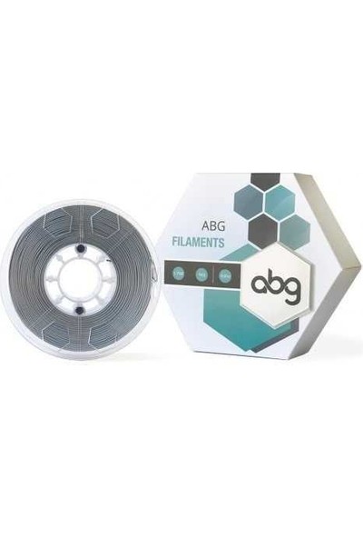 Abg 1.75 mm Gümüş Pla 3D Yazıcı Filament Abg 1.75 mm Gümüş Pla 3D Yazıcı Filament