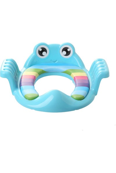 Softy Frog/kurbağa Çocuk Klozet Kapağı Adaptörü Mavi