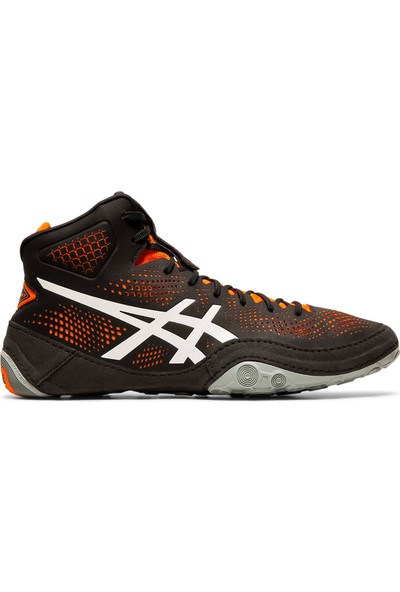 Asics Erkek Siyah Turuncu Güreş Ayakkabısı
