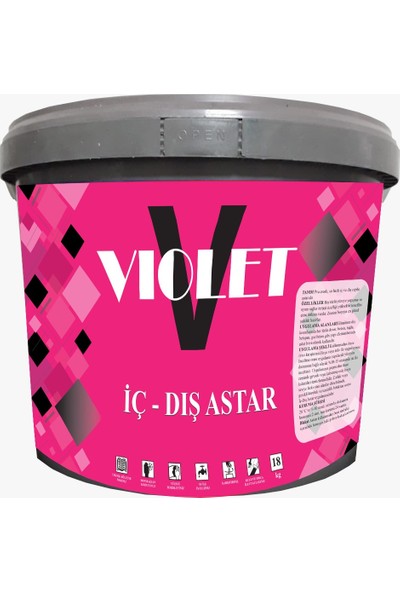 Violet Iç Dış Astar 18 kg