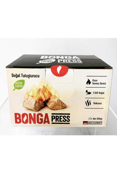 Bonga Press Doğal Tutuşturucu 500 gr