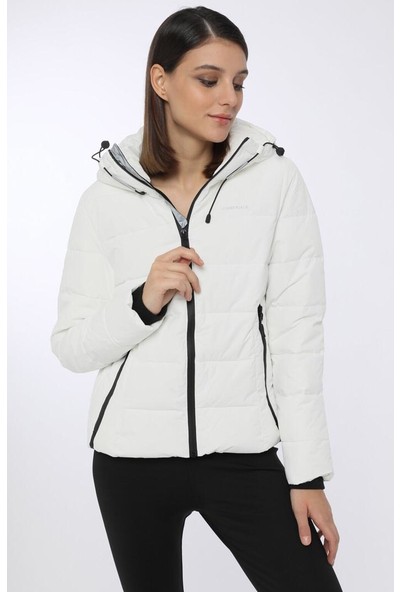 Lumberjack Apreski Coat Bayan Beyaz Renk Mont Lumberjack Apreski Coat Bayan Beyaz Renk Mont