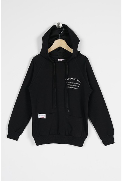 Zepkids Kız Çocuk Cacao Mınvı Baskılı Kapüşonlu Sweatshirt 8-12 Yaş Zepkids Kız Çocuk Cacao Mınvı Baskılı Kapüşonlu Sweatshirt 8-12 Yaş