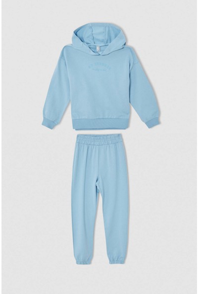 DeFacto Kız Çocuk Regular Fit 2'li Örme Pijama V4140A621AU