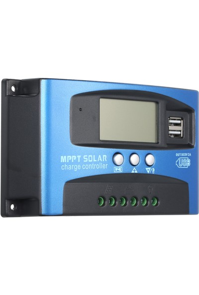Solar 60A Mppt Şarj Kontrolörü Çift USB LCD Ekran Otomatik (Yurt Dışından) Solar 60A Mppt Şarj Kontrolörü Çift USB LCD Ekran Otomatik (Yurt Dışından)