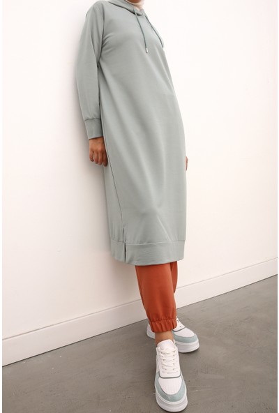 Yarece Kapüşonlu Tunik