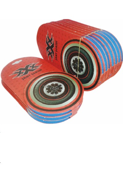 SEVEN KARDEŞLER Reflektör Mavi 7cm x 7 M Lüks Jant Şeridi