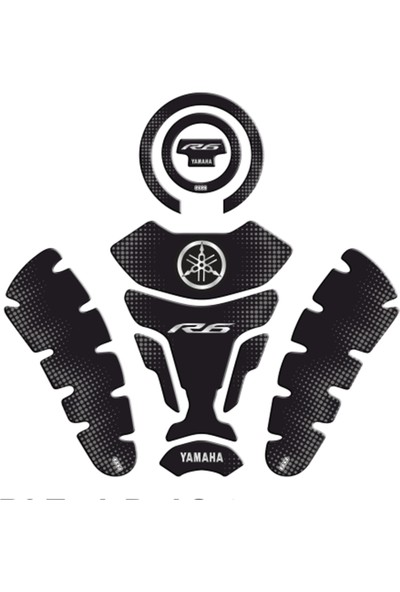 Yamaha R6 Tank Pad Set 001 (R6SET001)