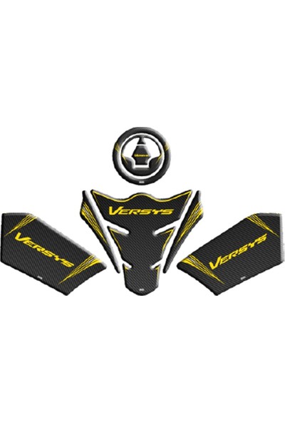 Kawasaki Versys 650 Tank Pad Set Kawasaki Versys 650 Tank Pad Set