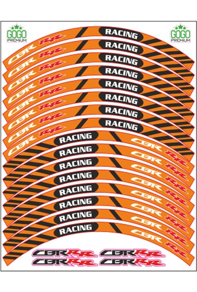 Honda Turuncu Reflektör Baskı Cbr Jant Şeridi (CBRŞRT018) Honda Turuncu Reflektör Baskı Cbr Jant Şeridi (CBRŞRT018)