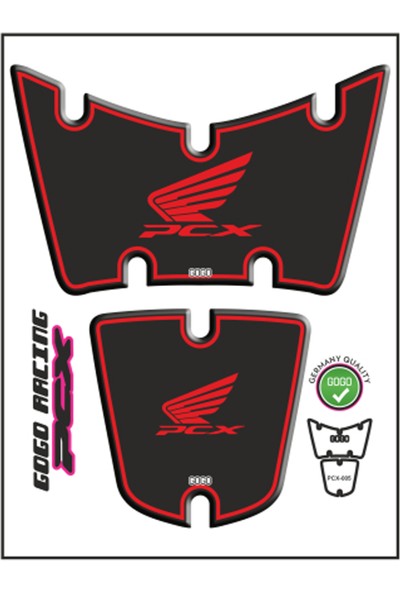 Honda Pcx 2014-2017 Tank Pad 005 (PCXTP005) Honda Pcx 2014-2017 Tank Pad 005 (PCXTP005)