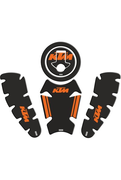Ktm Ktm Duke Tank Pad Set 002 (KTMSET002)