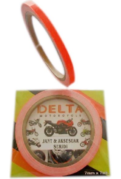 SEVEN KARDEŞLER Turuncu 7cm x 7 M Opak Jant Şeridi SEVEN KARDEŞLER Turuncu 7cm x 7 M Opak Jant Şeridi