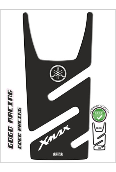 Yamaha Xmax 2014-2017 Tank Pad 004 (XMXTP004) Yamaha Xmax 2014-2017 Tank Pad 004 (XMXTP004)