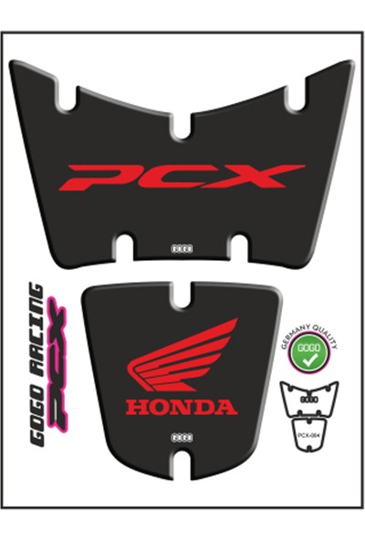Honda Pcx 2014-2017 Tank Pad 004 (PCXTP004) Honda Pcx 2014-2017 Tank Pad 004 (PCXTP004)