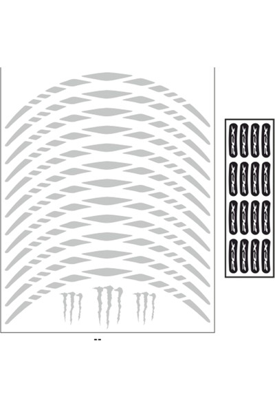 Honda Reflektör Beyaz Pcx Büyük Jant Şeridi (PCXŞRT009) Honda Reflektör Beyaz Pcx Büyük Jant Şeridi (PCXŞRT009)